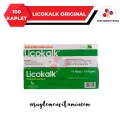 Licokalk Tablet Suplemen Vitamin dan Kalsium Original Berlico Farma ...