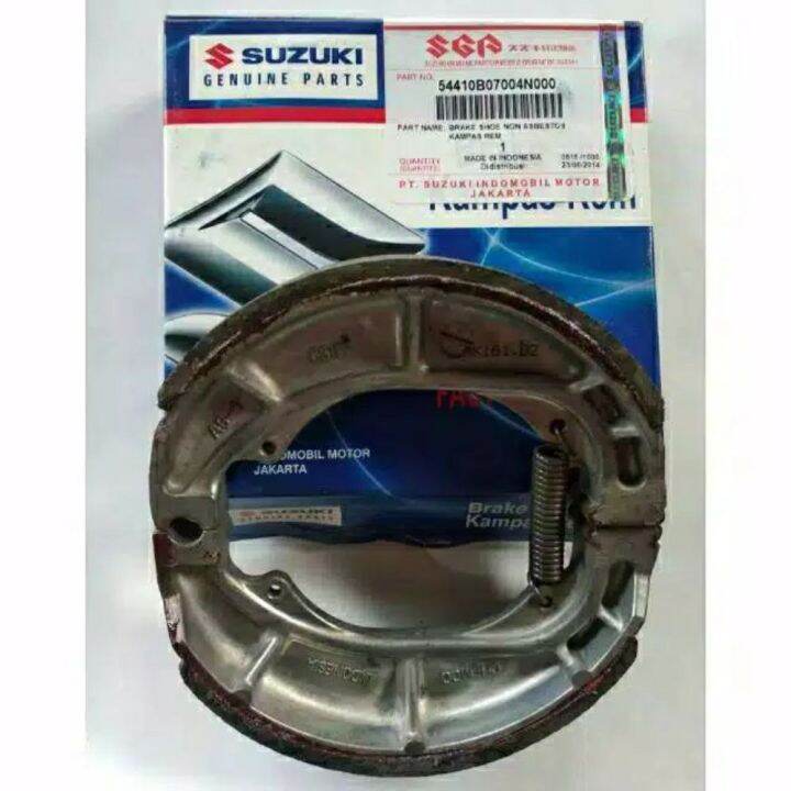 kampas rem belakang spin skywave SkyDrive Hayate thunder original sgp | Lazada Indonesia