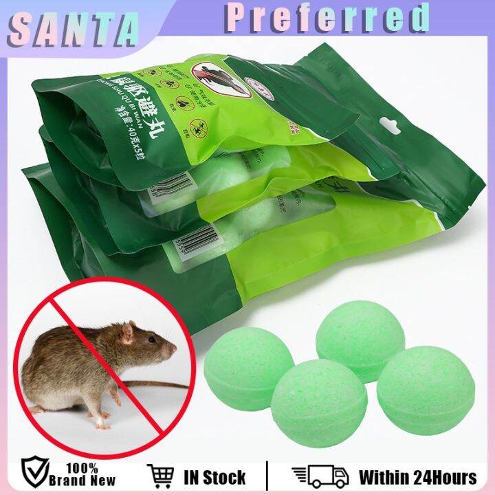 Mouse Repeller Insect Repellent Rodent Mothballs Killer for Rats Mouse ...