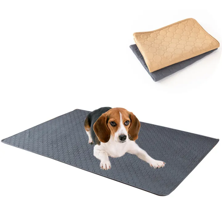 Washable Dog Diaper Mat Waterproof Reusable Training Pad Urine ...