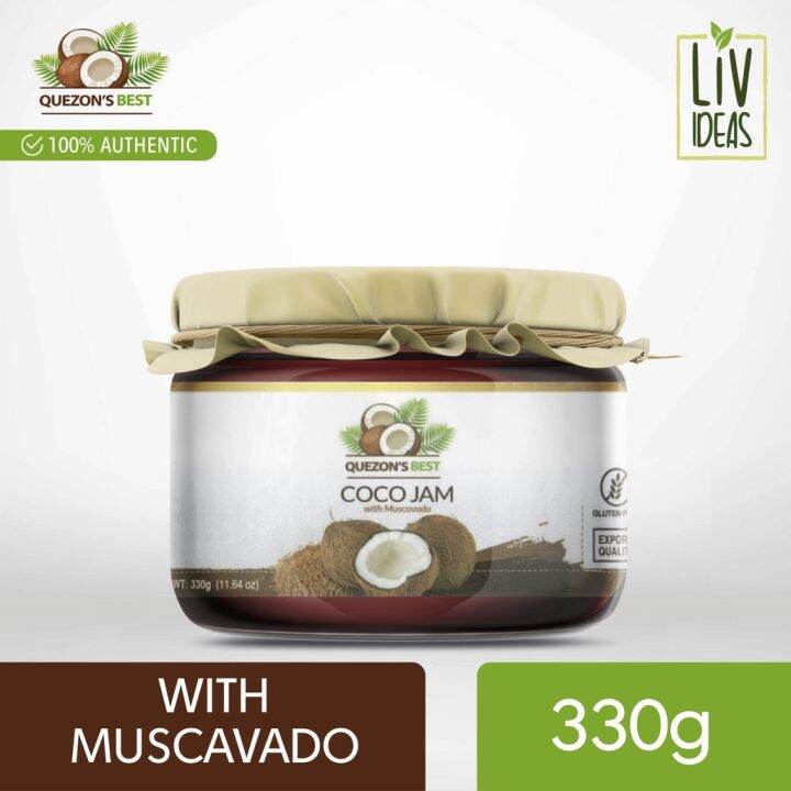 Quezon's Best Organic Coco Jam with Muscovado 330g | Lazada PH