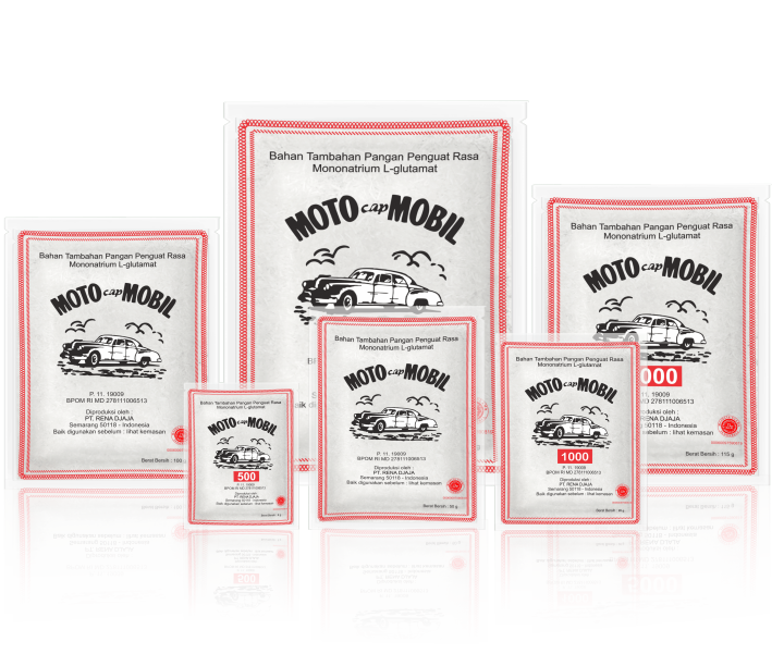 MOTO Cap Mobil Penyedap rasa makanan cap mobil kemasan 50g sachet ...