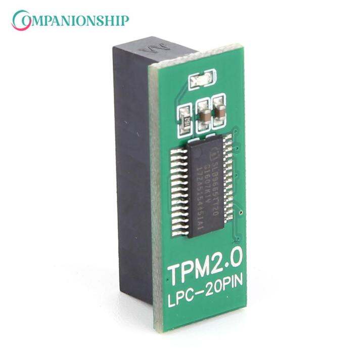 TPM 2.0 Encryption Security Module LPC-20PIN Motherboard Card Security ...