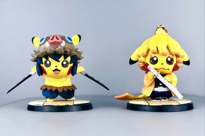 Japanese Anime Kawaii Cosplay Ghost Slayer Action Figure Statue ...