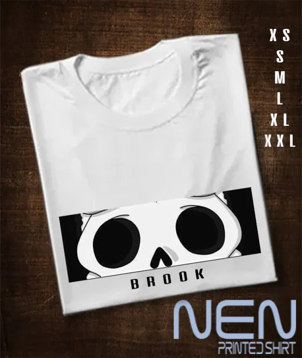 BROOK | OP | ONE PIECE ANIME | ADULT KIDDIE NEN SHIRT (NN54) | Lazada PH