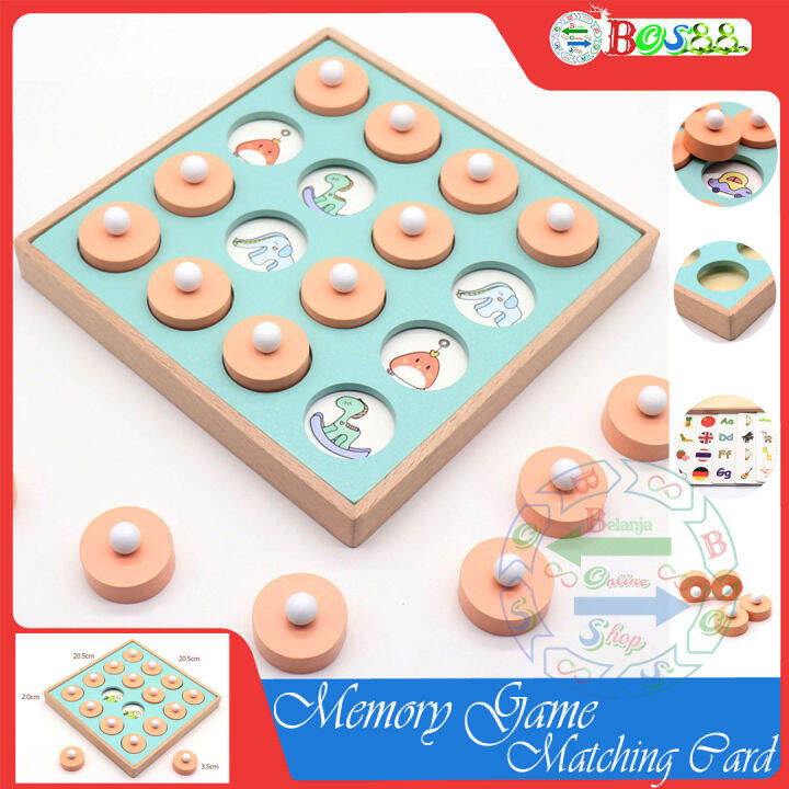 Memory Game Matching Card / Memory Pairing Game / Melatih hapal Daya Ingat / Pair Game Matching ...