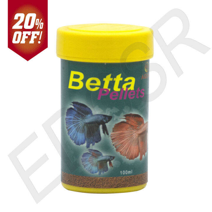 Aquav Betta Fighting Fish Pellet Fish Food - 100ml | Lazada PH