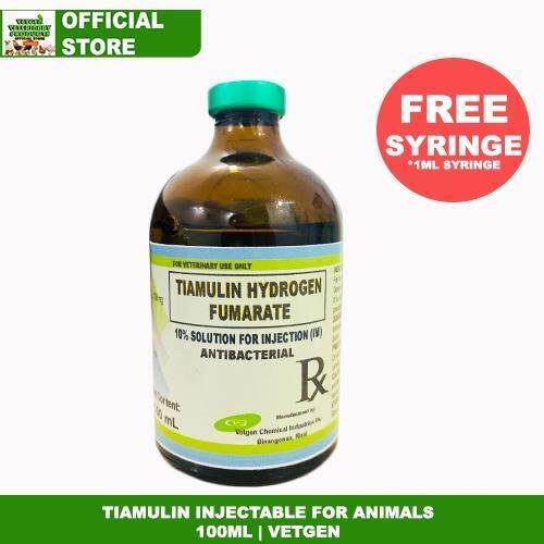 TIAMULIN INJECTABLE FOR ANIMALS VETGEN 100 ML | Lazada PH