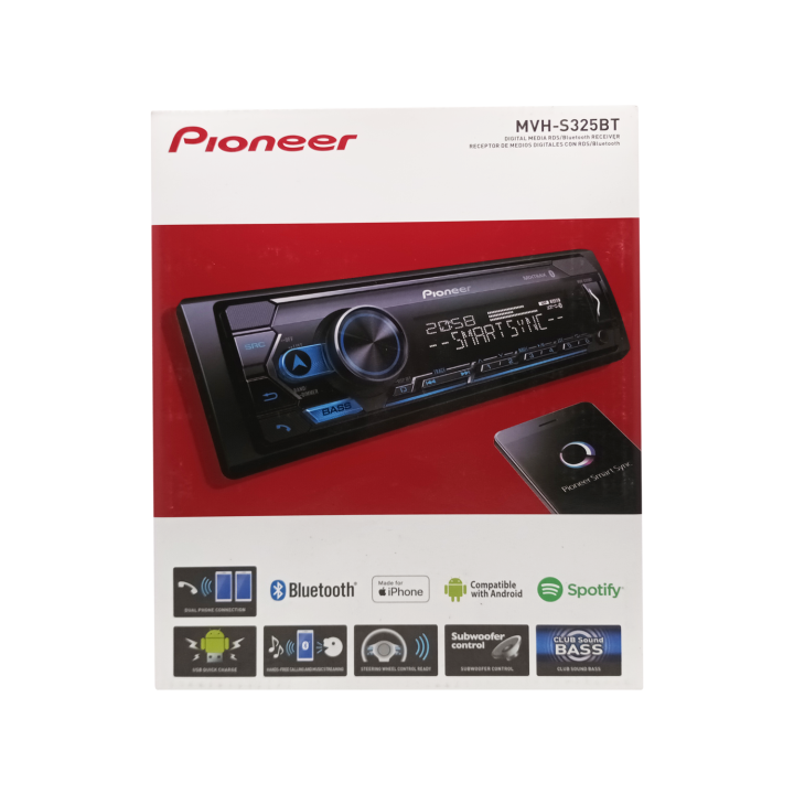 MVH-S325BT Car Stereo / Digital Media Receiver with Dual Bluetooth | Lazada PH