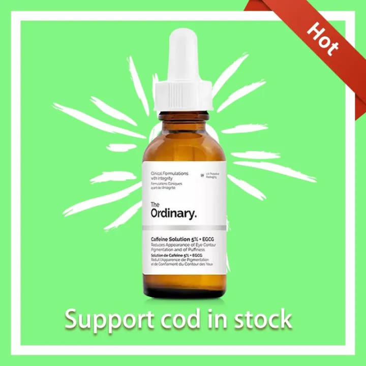 The Ordinary Caffeine Solution 5% + EGCG Eye Serum Eye cream Eye serum ...