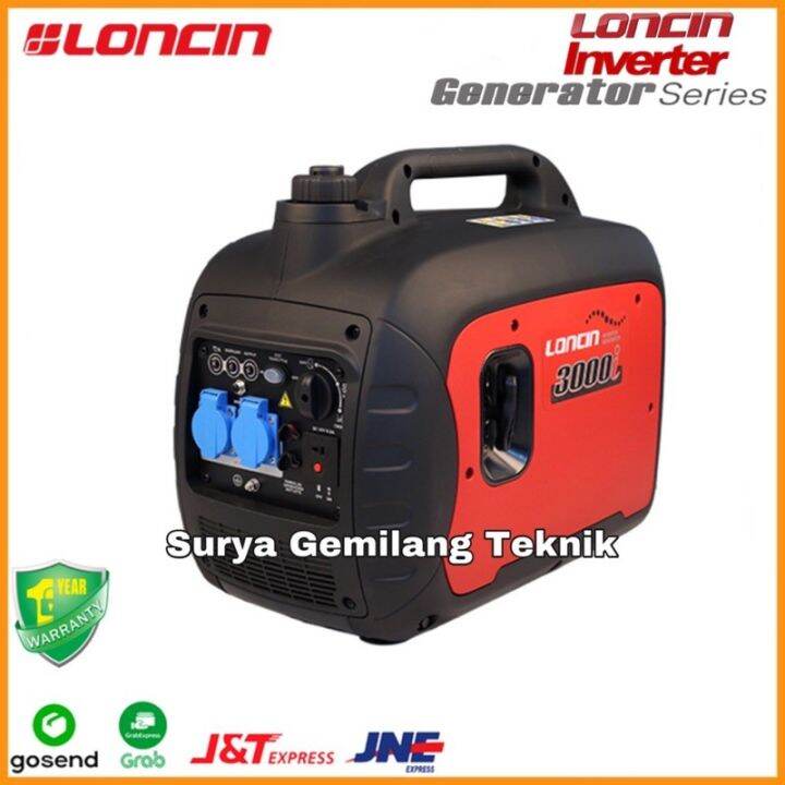 Genset Silent Loncin LC 3000 I 2500 Watt Generator Bensin LC 3000i ...