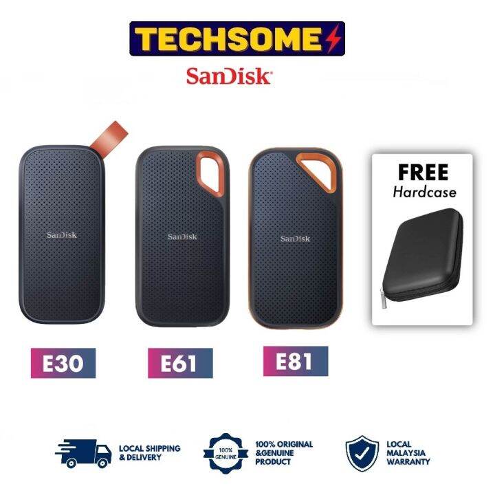 SanDisk Extreme Portable External Hard Disk SSD | Lazada