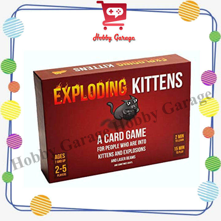 Exploding Kittens Exploding Kitten Board Games Card Game | Lazada Indonesia