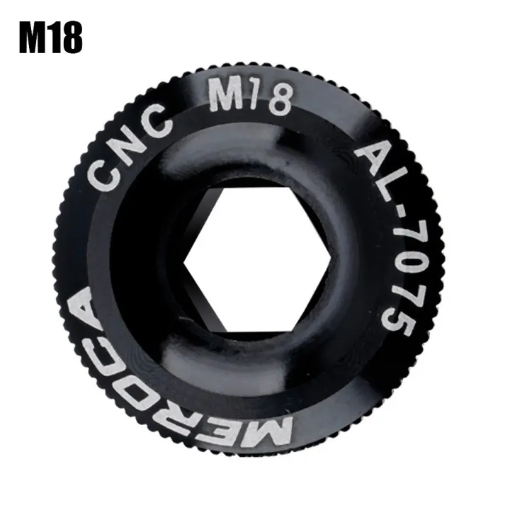 New Crank Screw Crank Bolt Cap MTB Aluminum Alloy Crank Himano IXF M18 ...