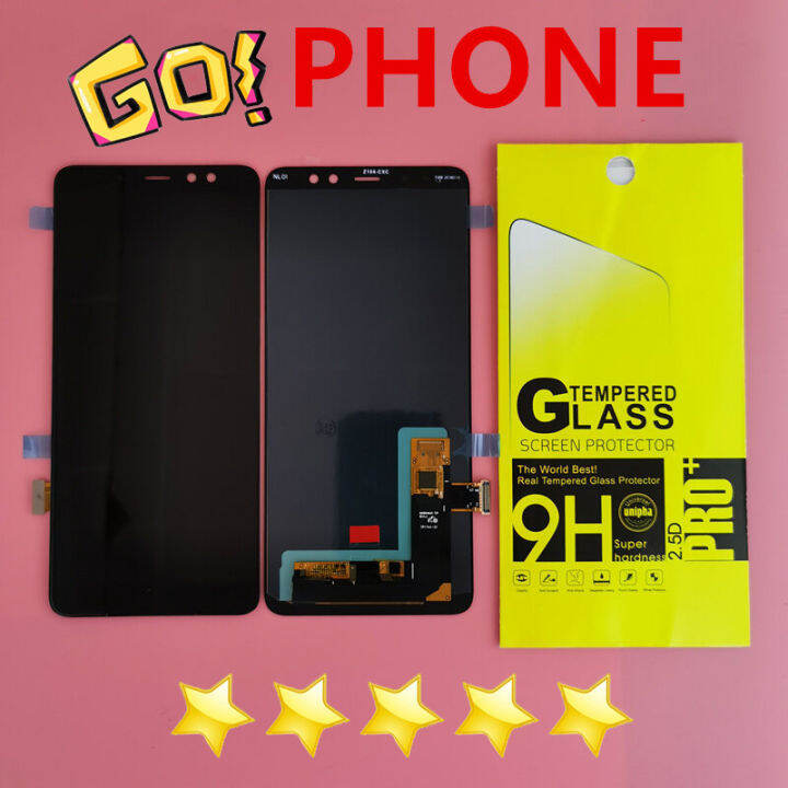 ชุดหน้าจอ Samsung A730/A8 plus 2018 (OLED) งานมีประกัน แถมฟิล์ม (จอแท้ ...