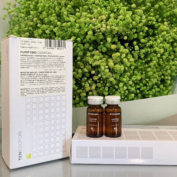 Toskani Purifying Cocktail - Meso điều tr-ị mụn, kiểm soát bã nhờn, gom ...