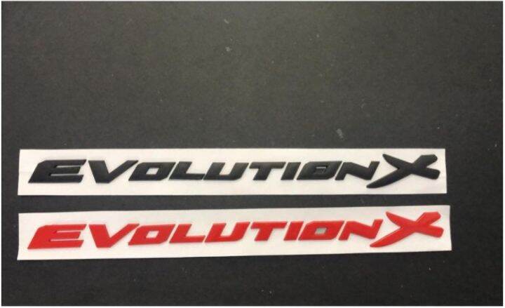 Mitsubishi Evo X Evolution X Emblem Logo Inspira Lancer | Lazada