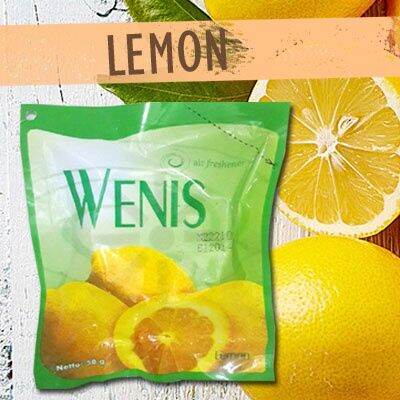 PENGHARUM RUANGAN PEWANGI RUANGAN MOBIL MERK WENIS (LEMON) | Lazada ...