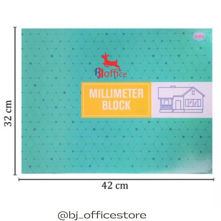 Buku Millimeter Block A3 / Buku Milimeter Blok Sinar Dunia | Lazada ...