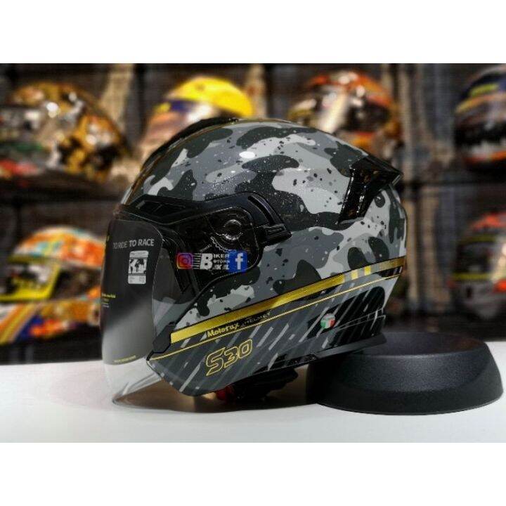 Original Motorax S30 Wind Speeds Open Face Helmet | Lazada
