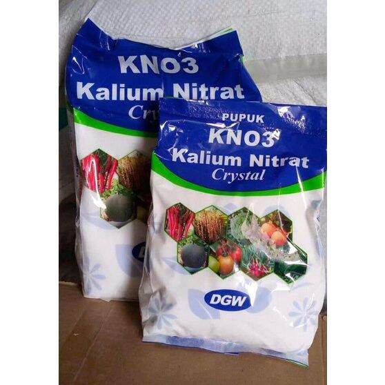 pupuk KNO3 CRYSTAL kalium nitrat 250gr Pupuk pemacu bunga dan buah ...
