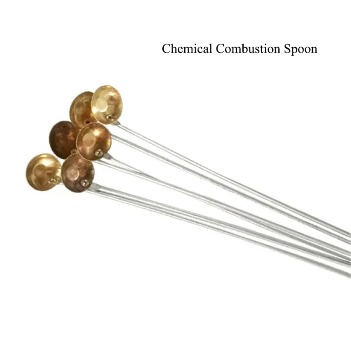2Pcs/Lot 21.3Cm Copper Chemical Combustion Spoon Burning Spoons ...