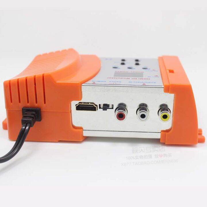 HDMI or AV switchable frequency agile adjustable modulator Single ...