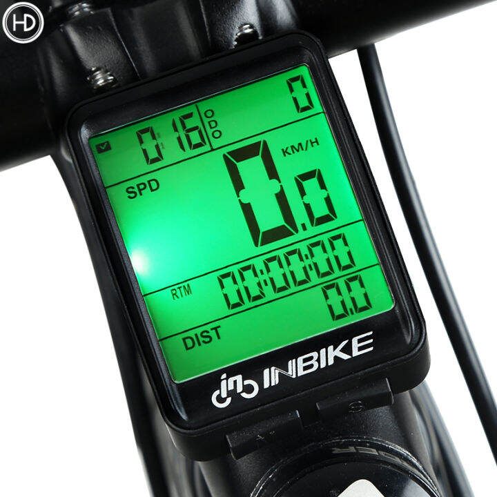 English bicycle stopwatch, wireless mountain bike speedometer, bicycle ...