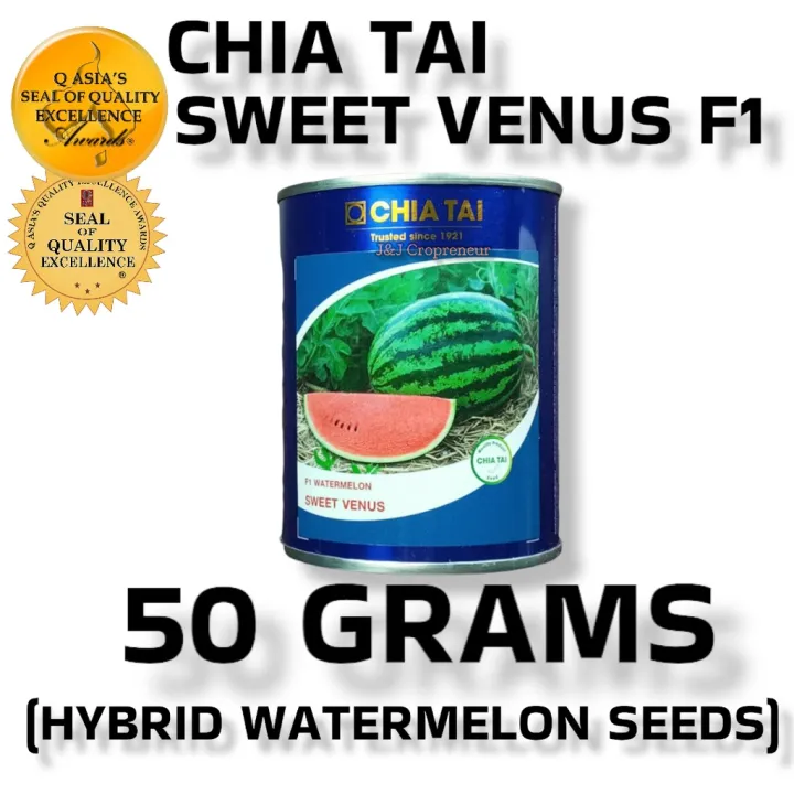 SWEET VENUS F1 HYBRID WATERMELON SEEDS 50 GRAMS (CHIA TAI) | Lazada PH