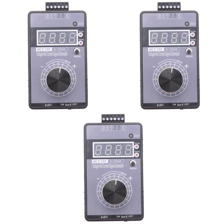 2X DC0-10V 0/4-20MA Current Voltage Signal Generator, Built-In ...