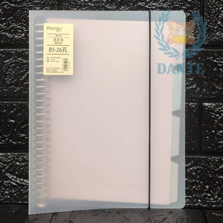 Binder File B5 Transparan Tali | Lazada Indonesia