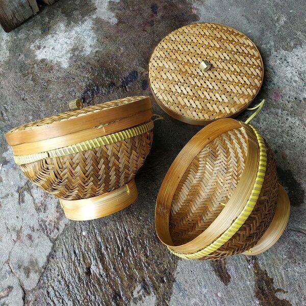 Wakul Bakul nasi Ceting nasi bambu ukuran 23 cm | Lazada Indonesia
