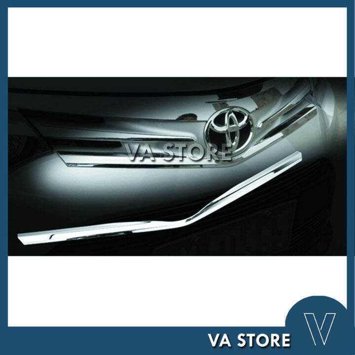 Toyota Vios Lower Front Grill Chrome V Front Bumper Middle Grille V ...