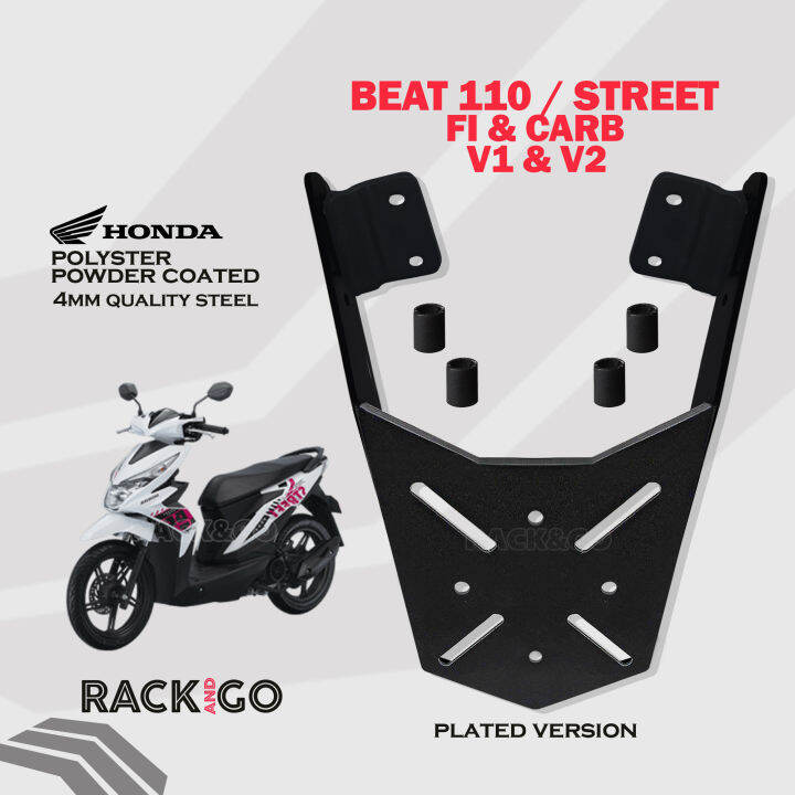 Honda Beat Top Box Bracket - Beat 110 FI/Carb Bracket - Beat Street ...