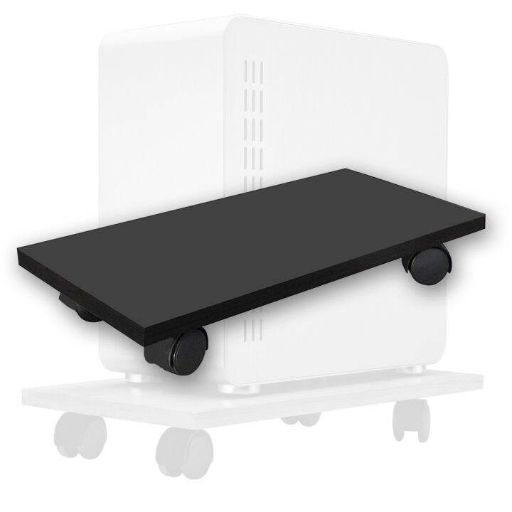 special offer KRUZO STUDIO Minimalist Wooden CPU Cart with Wheels ...