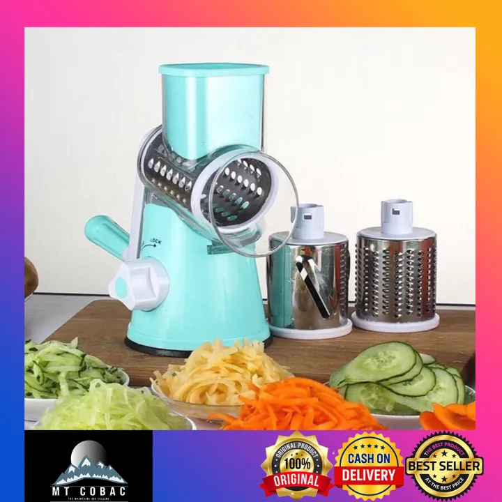 Table top drum grater vegetable grater slicer Cutter Hand-Cranked Meat ...
