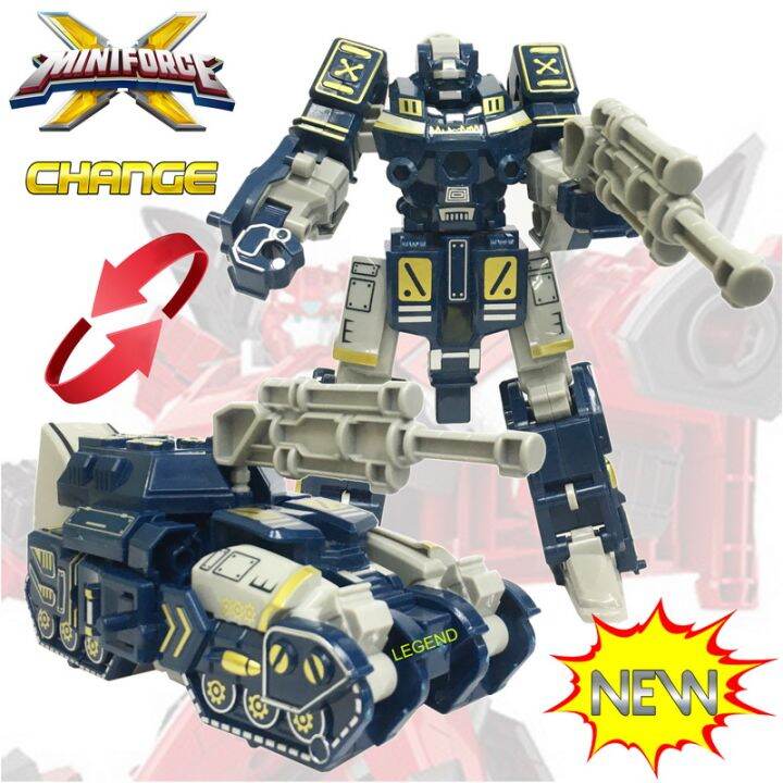 MiniForce X Penta Season 2 Toys Robot Leo Deformation Car Toy | Lazada