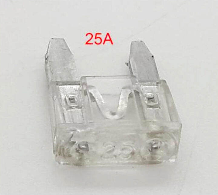 10 Pcs Sikring sekring fuse tancap colok 25a / 25 fuse kecil | Lazada ...