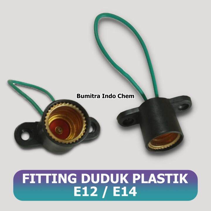 Fitting Duduk Plastik E14 E12 Fiting Lampu Hias Gantung E 14 E 12 ...