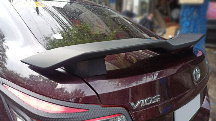 Toyota Vios 2014 to 2018 Rear Spoiler With 3rd Brake Light | Lazada PH