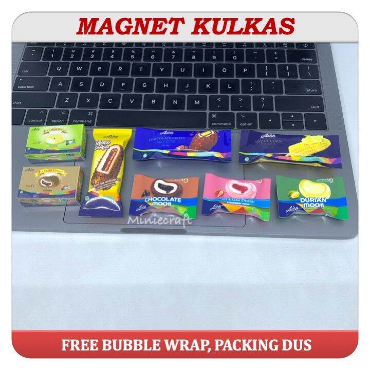 MAGNET TEMPELAN KULKAS MINIATUR AICE ICE CREAM ALL VAR | Lazada Indonesia
