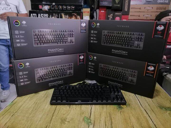 KEYBOARD TECWARE PHANTOM+ 87 RGB MECHANICAL | Lazada PH