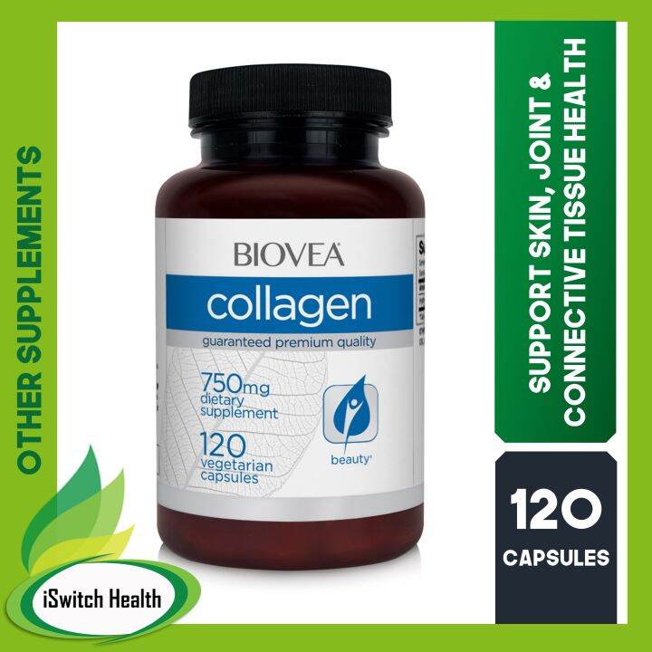 Biovea Collagen (750mg) - 120 Capsules | Lazada PH