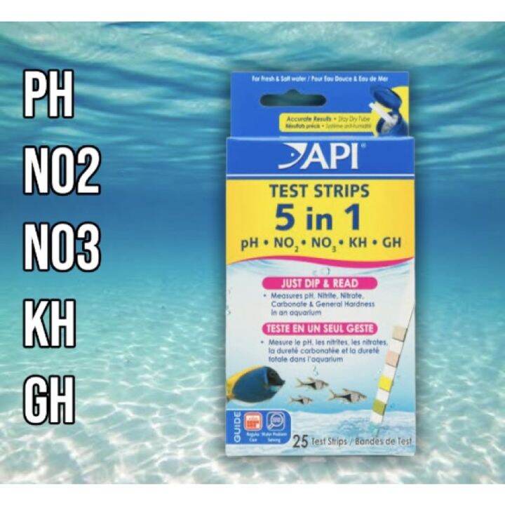 API 5 in 1 TEST STRIP 25x | Lazada PH
