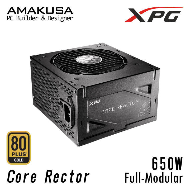 ADATA XPG Core Reactor 650W 80Plus Gold Full Modular PSU Power Supply ...
