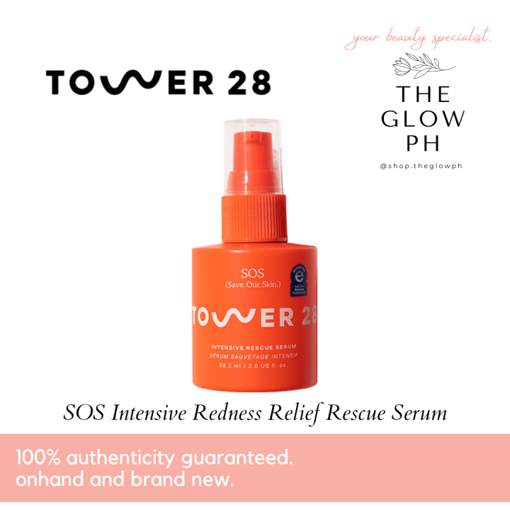 [AUTHENTIC] Tower 28 SOS Intensive Redness Relief Rescue Serum 59ML ...