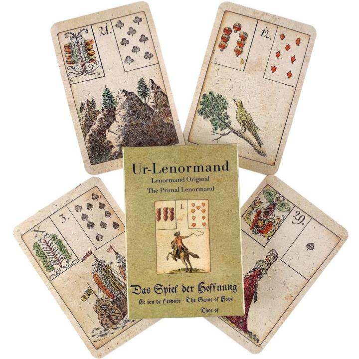 Ur Lenormand Original Primal Lenormand Tarot Oracle Cards Games Family ...