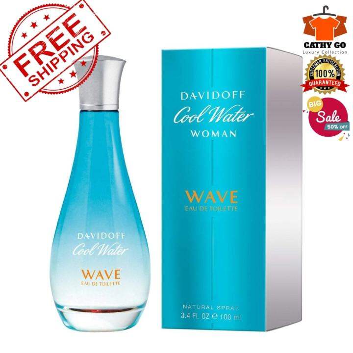 ORIGINAL PERFUME - DAVIDOFF PERFUME - DAVIDOFF COOL WATER WOMAN WAVE ...