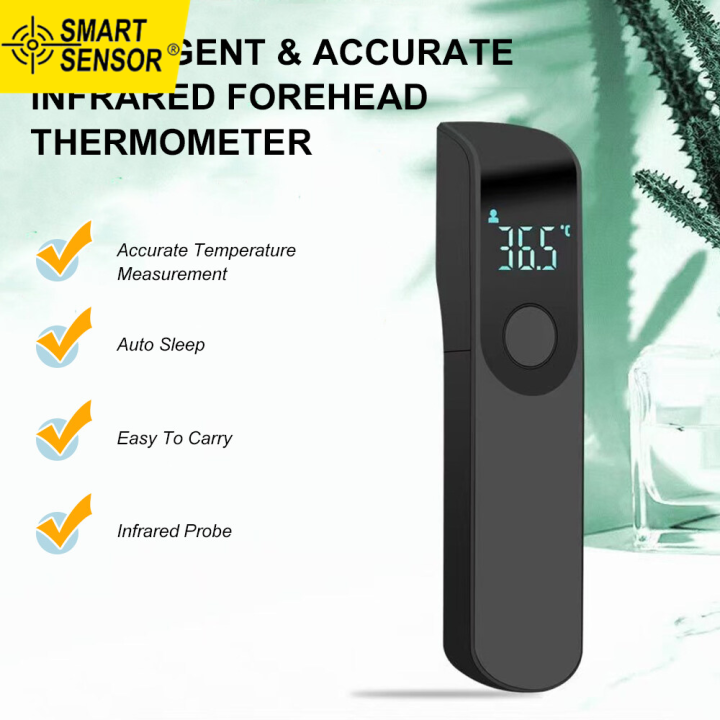 SMART SENSOR Handheld Non-contact Infrared Ther-mometer LED Screen ...