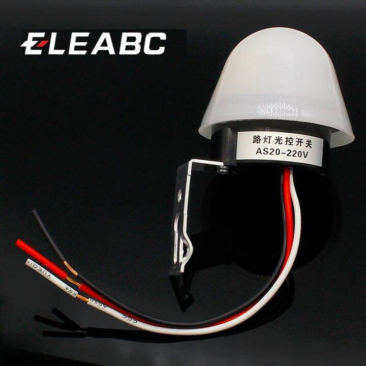 Automatic Auto On Off Photocell street Light Switch DC AC 220V 50-60Hz ...